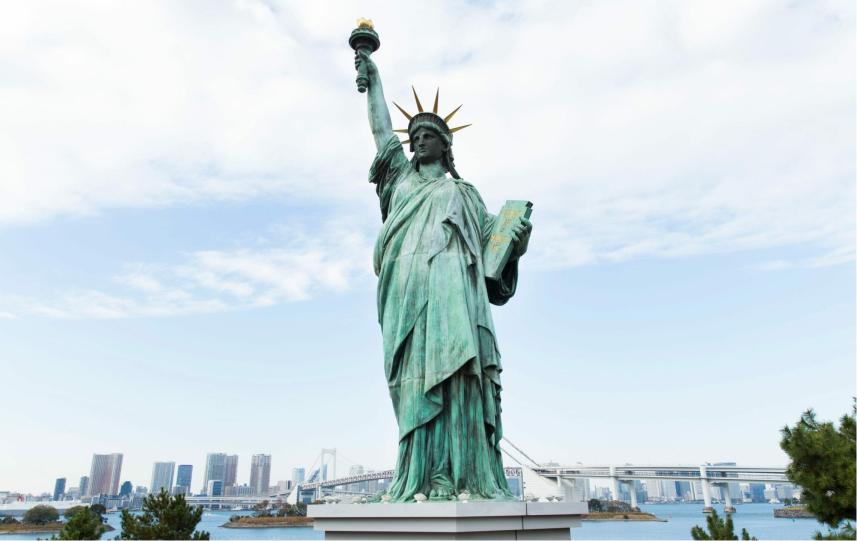 Patung Liberty: Sejarah, Arti, Bahan Pembangunan